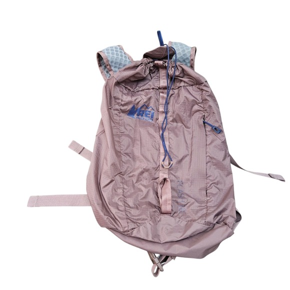 REI | Bags | Rei Flash 8 Pack Lightweight Packable Backpack Mauve Blue ...